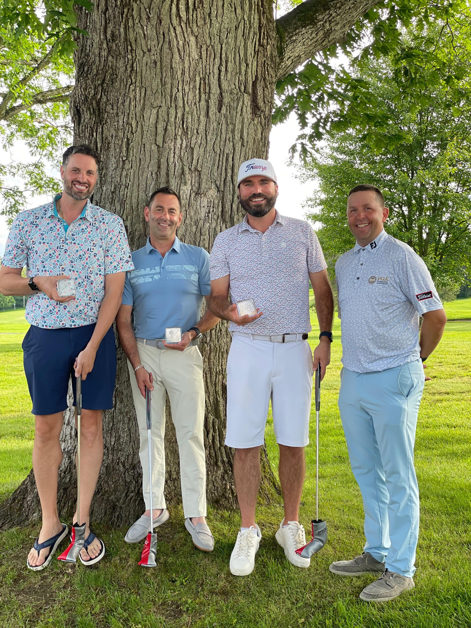 Krajewski, Rasmussen, Olson, Patti Claim Farrell Moon Brook CC Charity ...